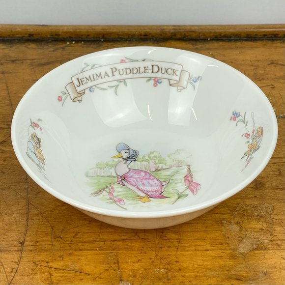 Royal Albert | Dining | Vtg Jemima Puddleduck Bowl Royal Albert Beatrix ...